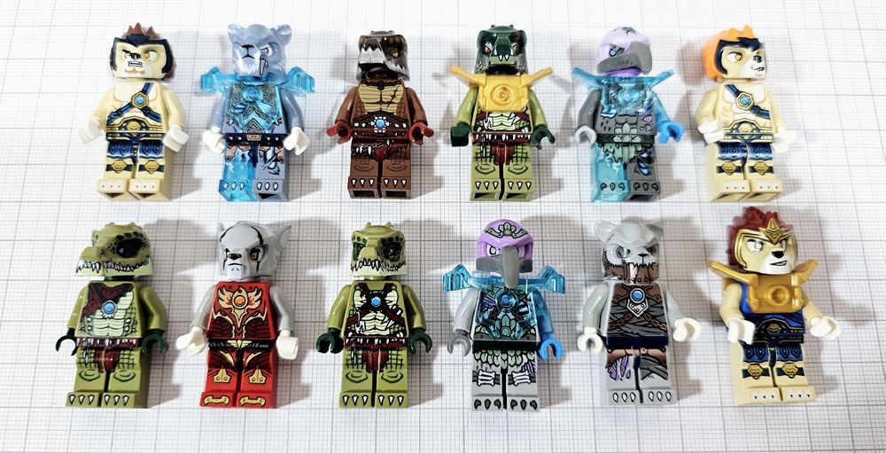 LEGO MINIFIGUREN 12 LEGENDS OF CHIMA (Gebraucht) in Turbenthal für CHF ...