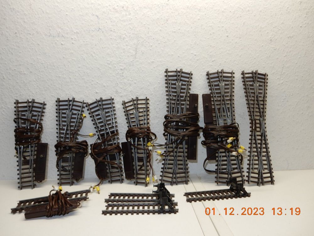 1 Lot elektrische Weichen/Entkuppler/Prellböcke Kleinbahn | Kaufen auf ...