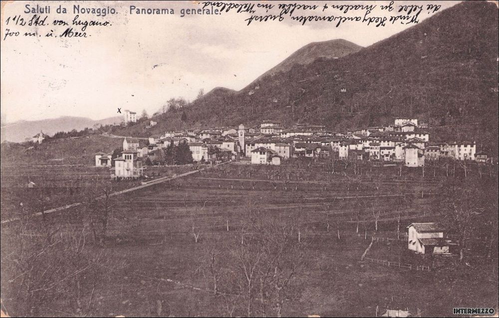 Novaggio TI // 1920 Panorama Generale // Sommer (Gebraucht) in Basel ...