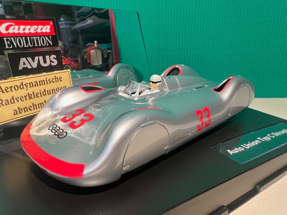 Auto Union Type C «STROMLINIE AVUS» - Carrera Evo 1:32 NEU (Neu (gemäss ...
