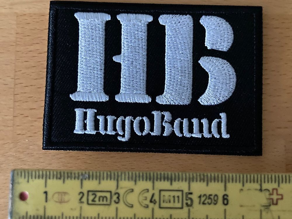 Hugo Band Patch Sticker Aufnäher Metal Rock Band (Neu (gemäss ...