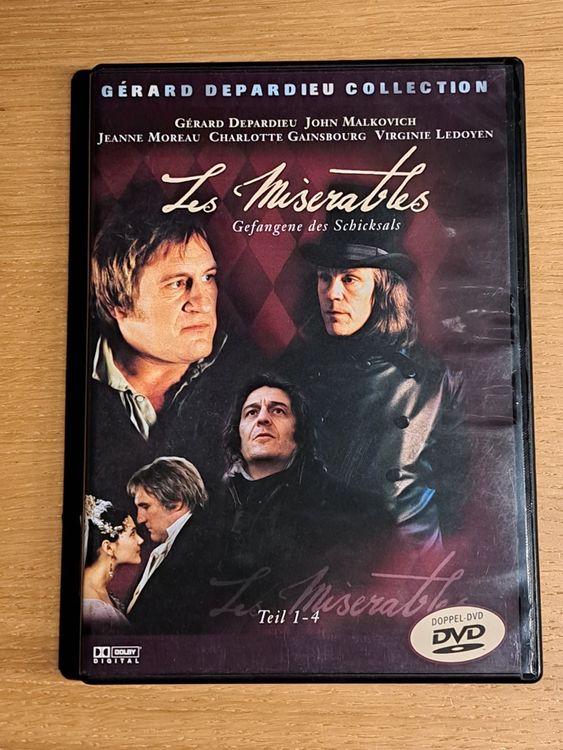 DVD Les Misérables, 2-Disc Edition, Teil 1-4 | Kaufen auf Ricardo
