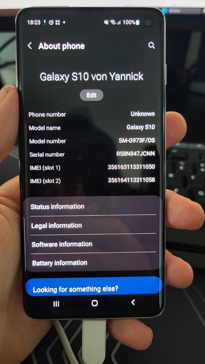 Galaxy S10 - 128 GB (Gebraucht) in Ennetmoos für CHF 100 – mit Lieferung auf Ricardo kaufen