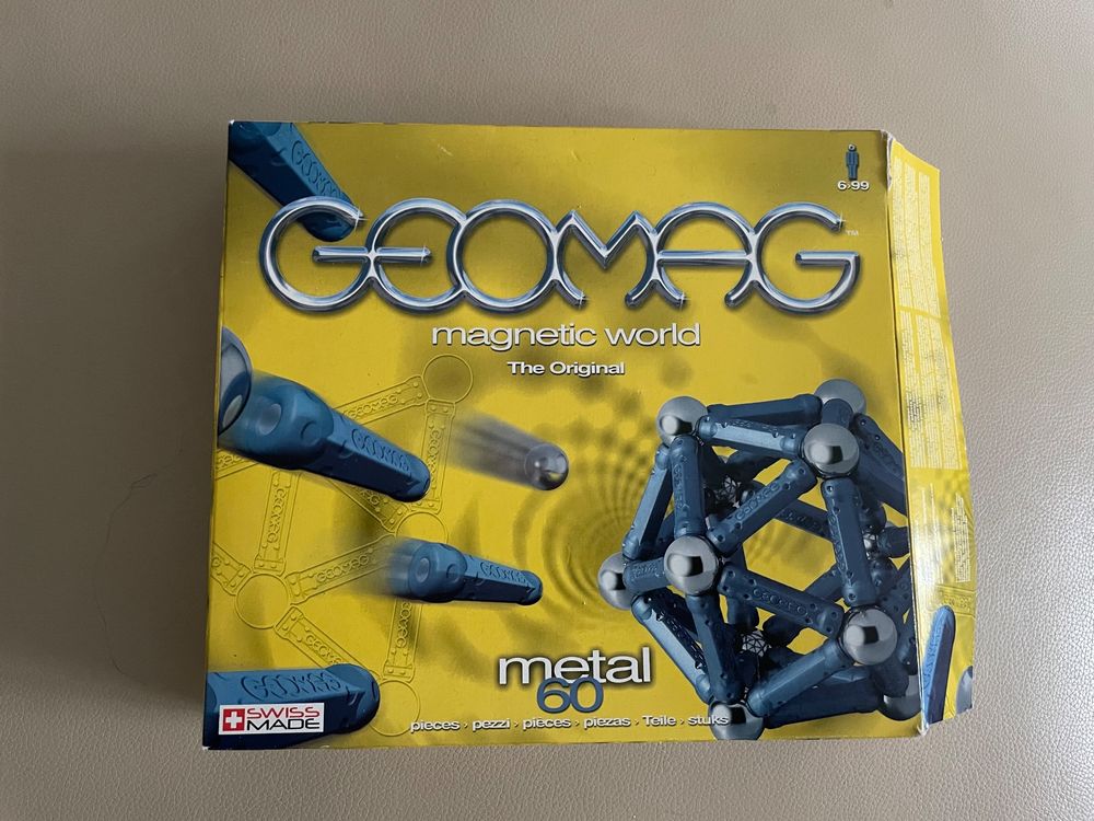 Magnet-Spiel Geomax (Metall) 60 Stk. (Gebraucht) in für CHF 26 – mit ...