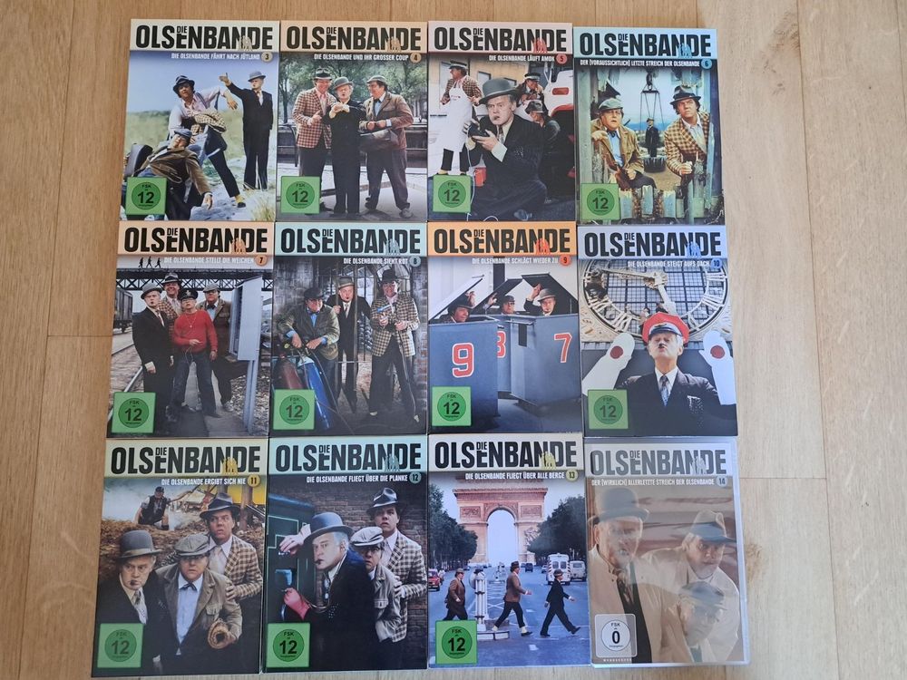 Die Olsenbande Reihenfolge