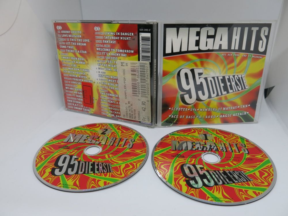 2 CD Mega Hits 95 Die Erste (Gebraucht) in Ernetschwil für CHF 2 – mit Lieferung auf Ricardo kaufen