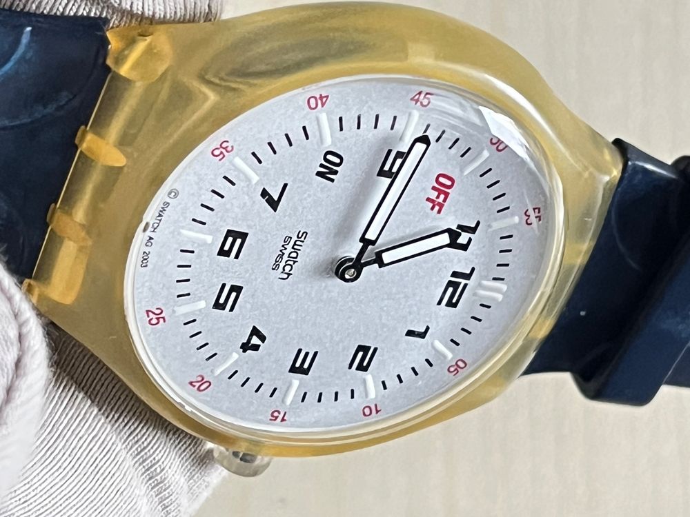 Swatch Uhr, Rarität "On Off" (Gebraucht) in Grenchen für CHF 10 – mit ...