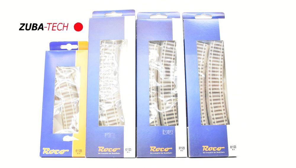 18x Roco diverse Geoline Gleise Spur H0 mit OVP | Kaufen auf Ricardo