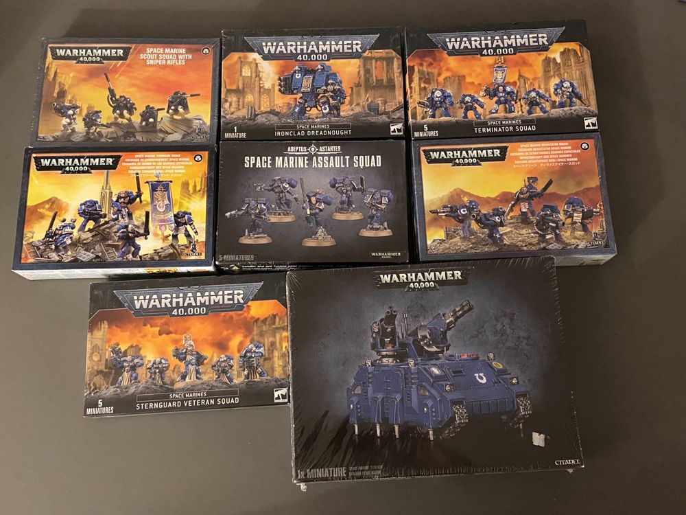 Warhammer 40k Space Marines Firstborn Sammlung seltene Sets) | Kaufen ...