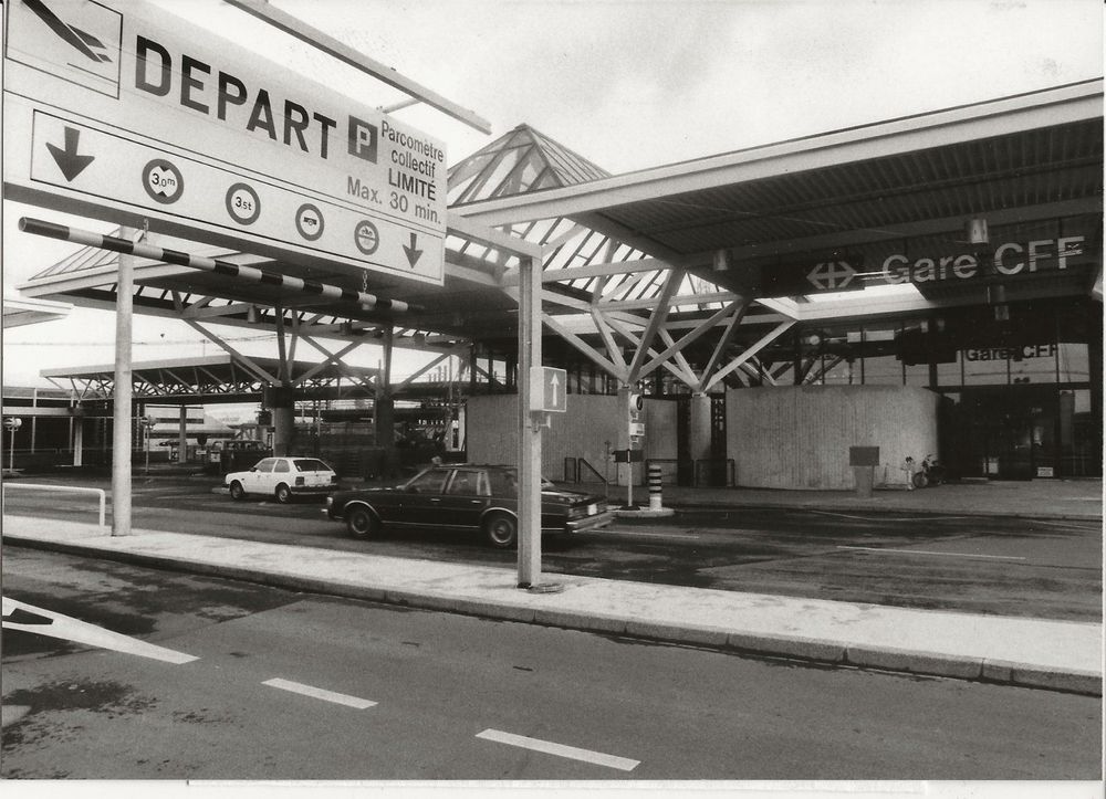 Cointrin,Inauguration,Gare aéroport,1987 | Kaufen auf Ricardo