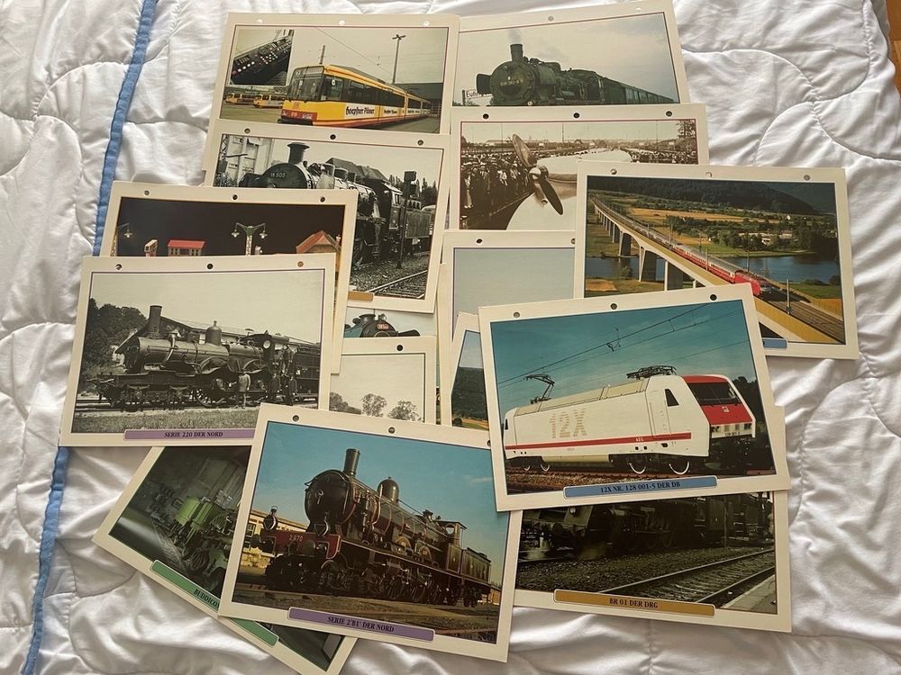 CA 55 BILDER VON ALTEN DAMPFLOKS UND ZÜGE VON GANZEN WELT | Kaufen auf Ricardo