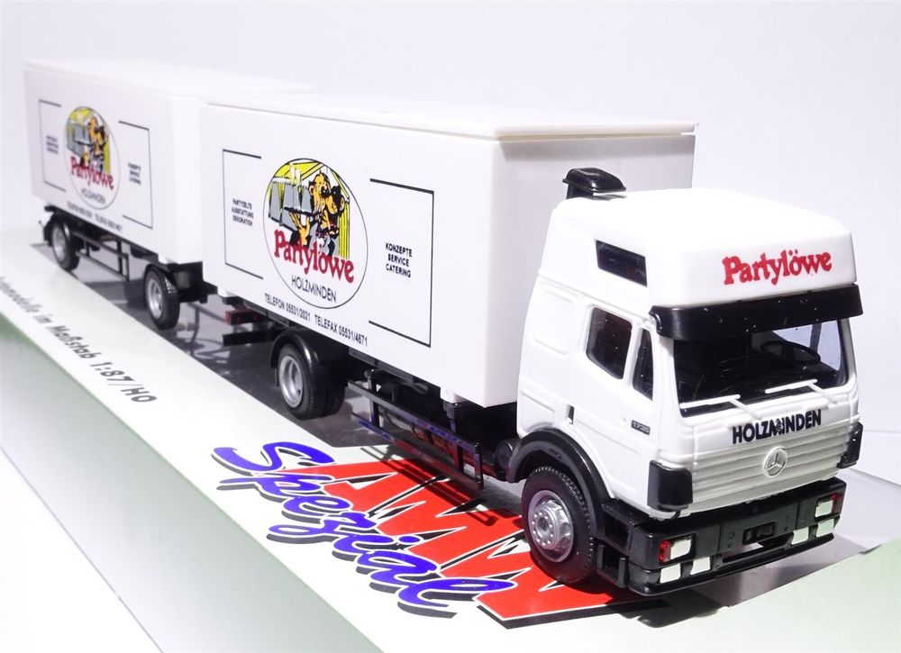Mercedes SK Partylöwe AMW LKW 1:87 OVP | Kaufen auf Ricardo