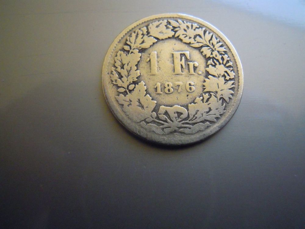 1 Fr. 1876 uralt | Kaufen auf Ricardo