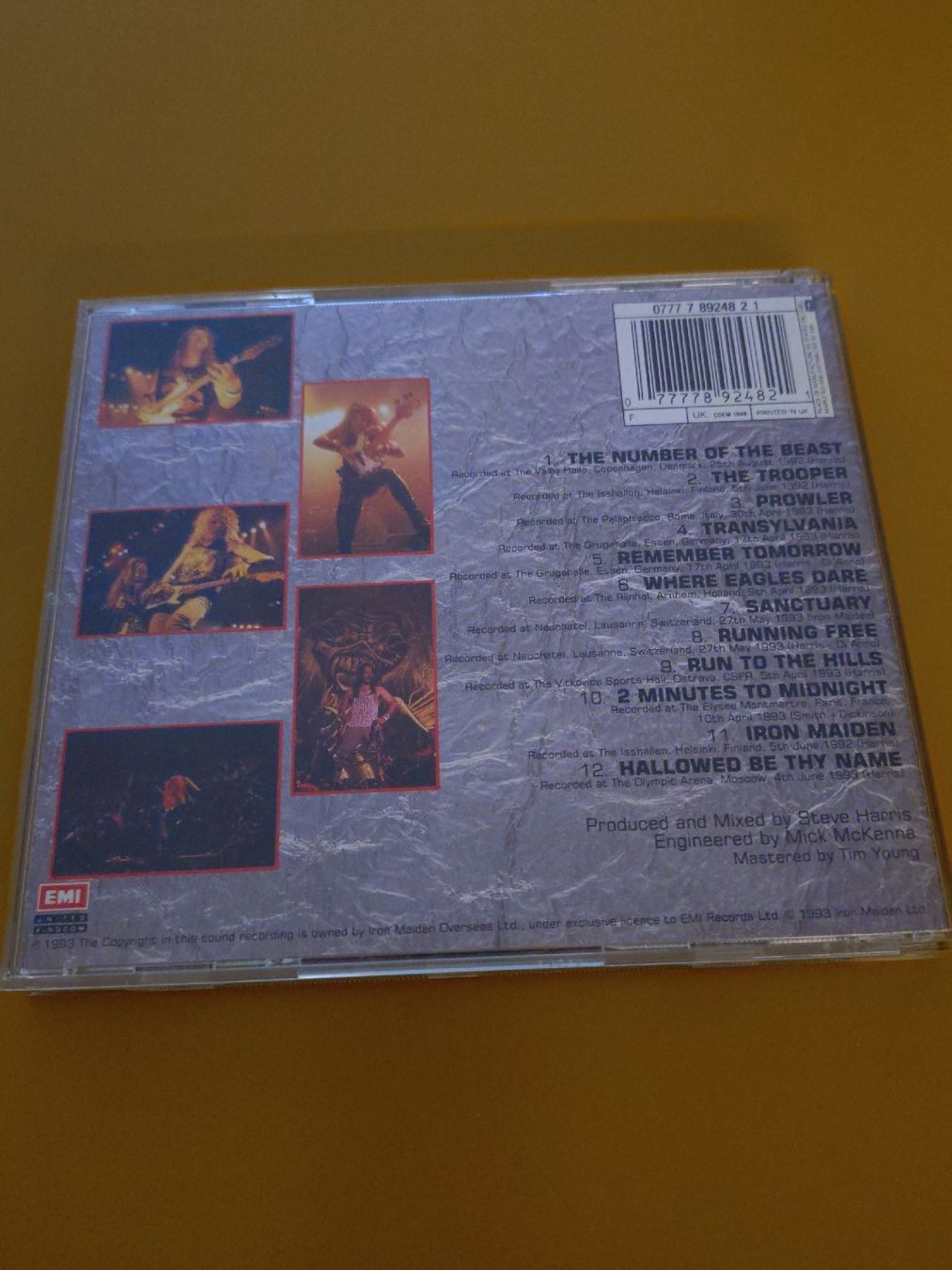 Iron Maiden - A Real Dead One - CD - Top Zustand!🔥Metal (Gebraucht) in ...