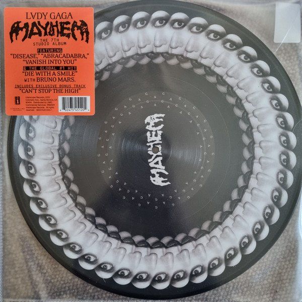 Lady Gaga, Mayhem - 2 LP Zoetrope Picture Disc EU 2025 (Neu und ...