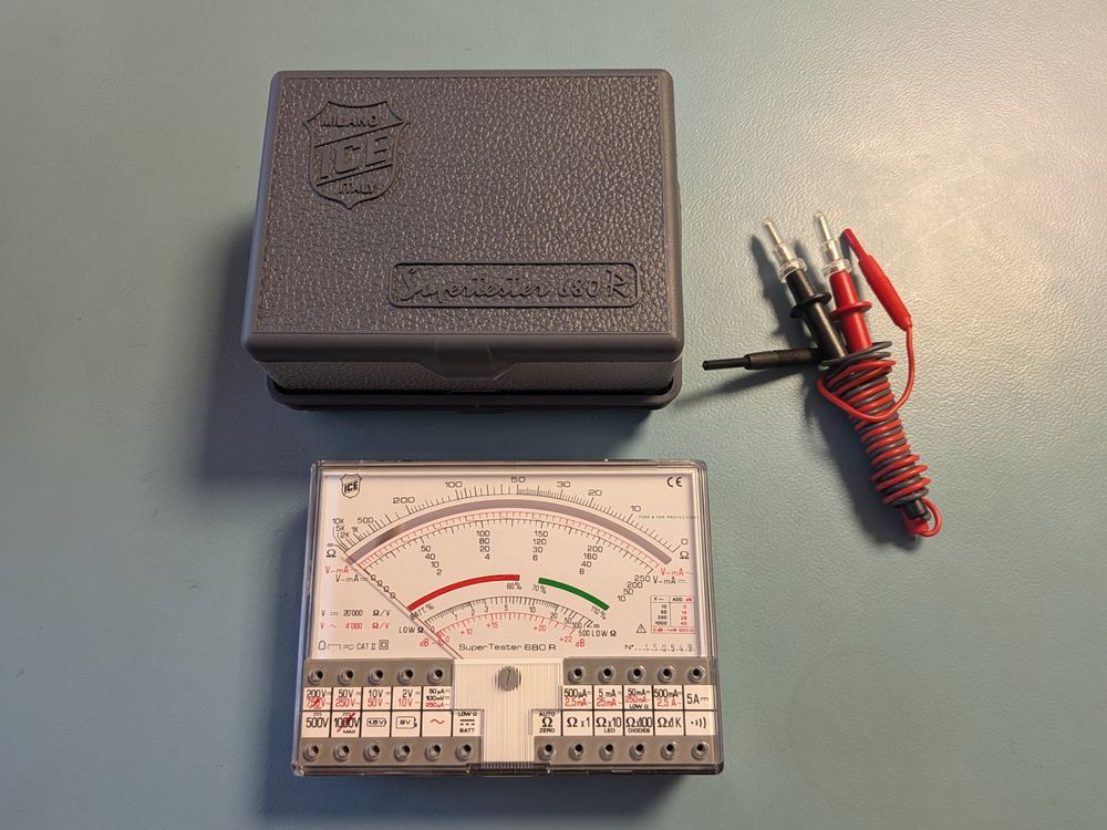 Multimeter, ICE Supertester 680R (eher antik, für Sammler) | Kaufen auf ...