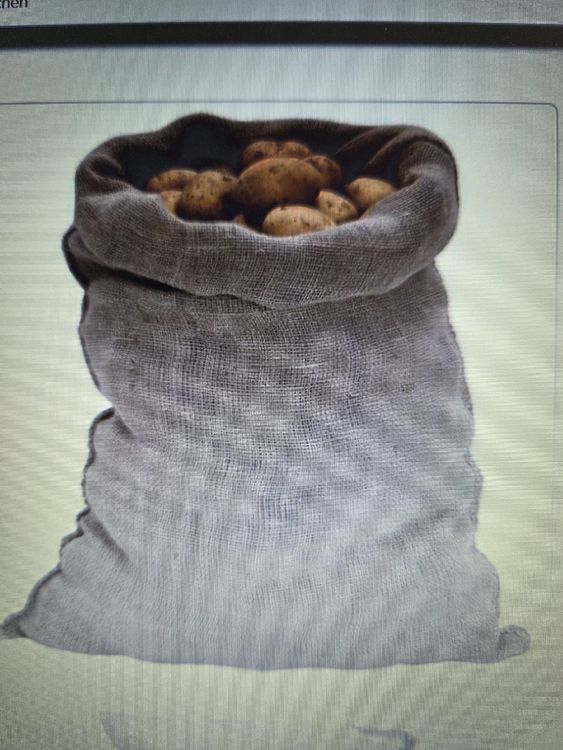 Sack aus Jute für den Samichlaus, 60 x 105cm (Neu (gemäss Beschreibung ...