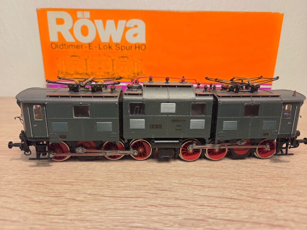 Röwa 1405 E-Lok Oldtimer BR E91 DRG H0 (Gebraucht) in St-Aubin-Sauges für CHF 89 – mit Lieferung ...