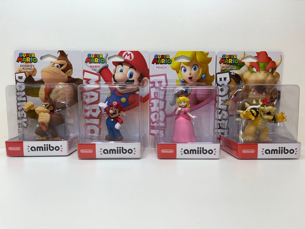 amiibo Super Mario Series Set, 4 Figuren - NEU (Neu und originalverpackt) in Lachen SZ für CHF ...