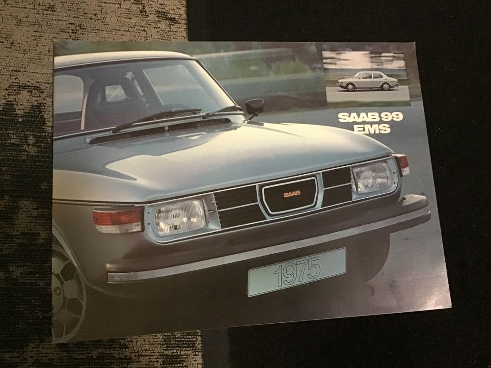 Saab 99 EMS Verkaufsprospekt 12 Seiten 1975 | Kaufen auf Ricardo