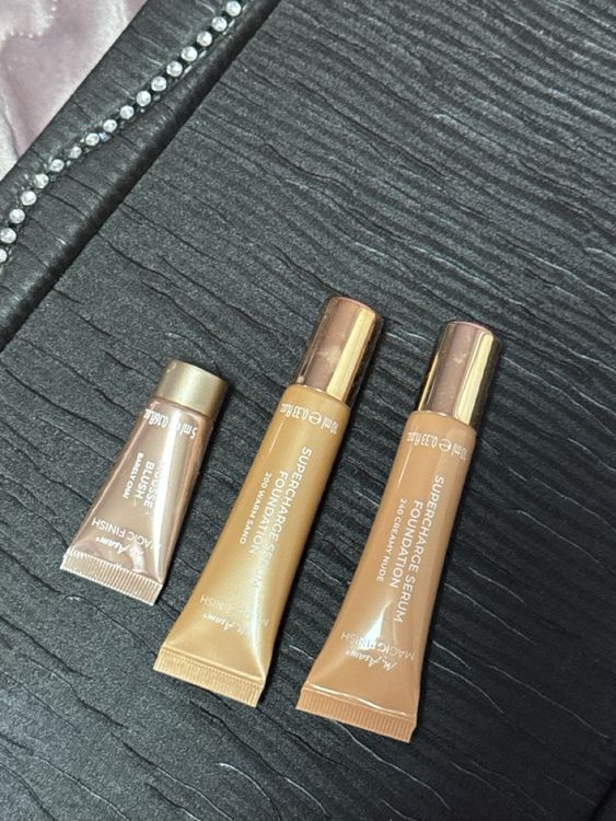 Asam Magic Finish Proben Set, Foundation & Rouge,Neu! (Neu (gemäss ...