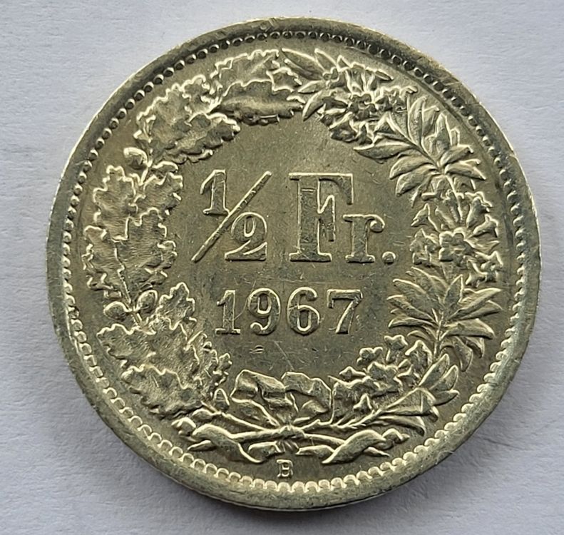 50 Rappen 1945 & 1967 | Kaufen auf Ricardo