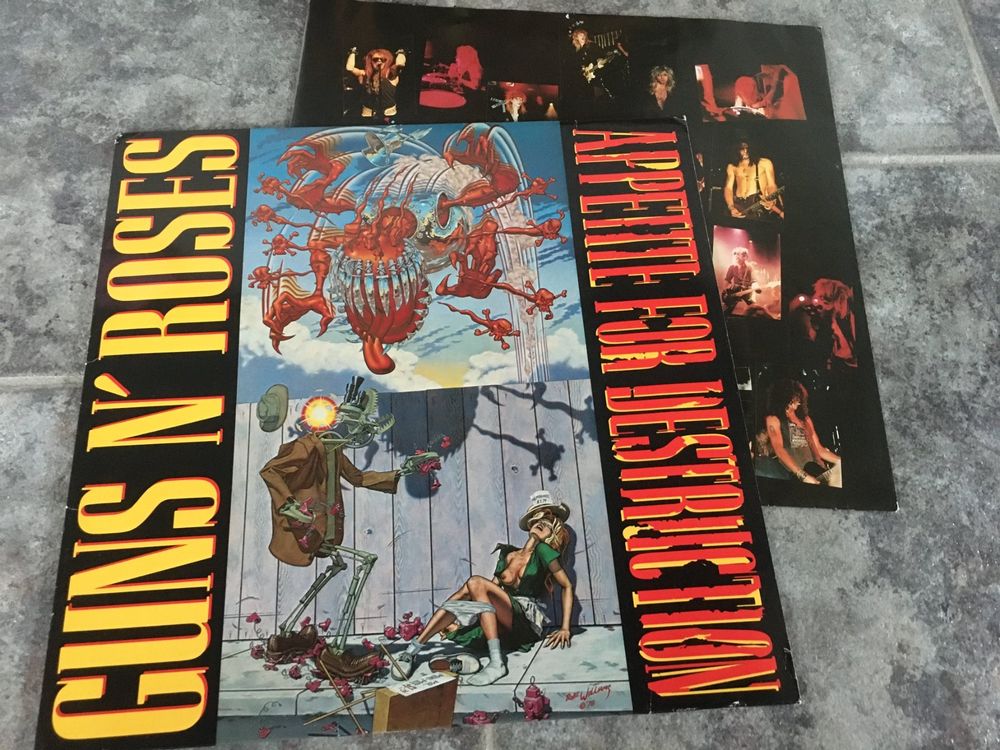 Guns N' Roses – Appetite For Destruction ,1987 Lp (Gebraucht) in Lupfig für CHF 49.9 – mit ...