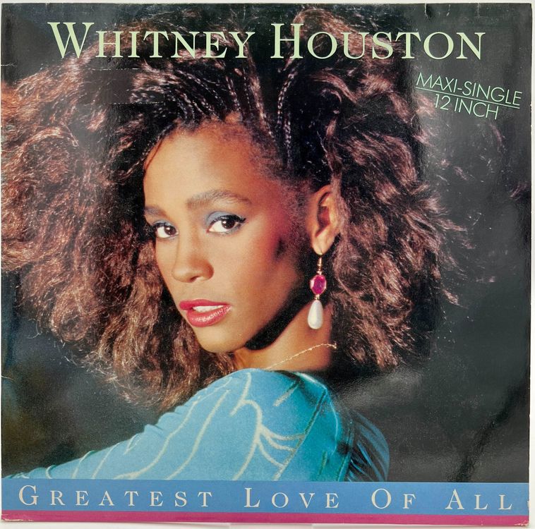 Whitney Houston – Greatest Love Of All – Maxi-Single 1985 (Gebraucht ...