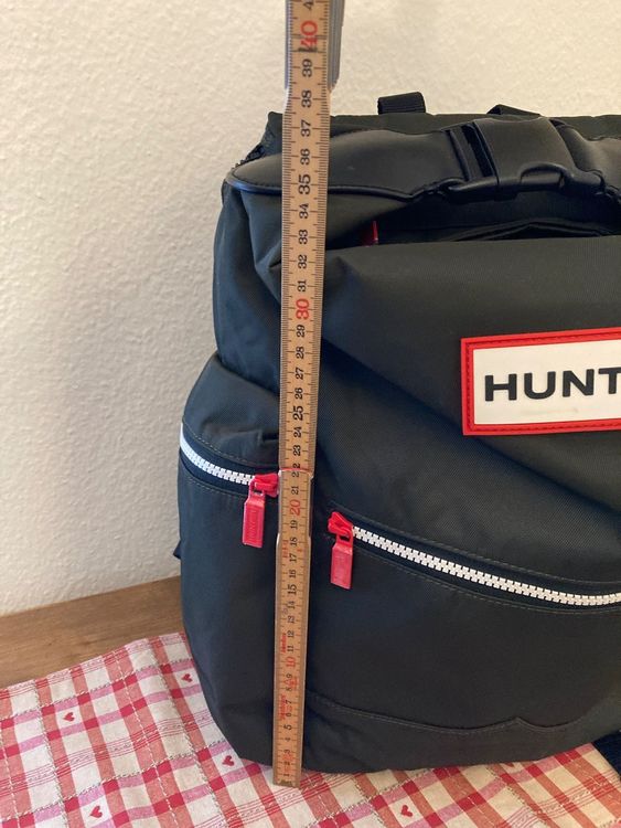 HUNTER Rucksack in neuwertigem Zustand (oliv-braun) (Gebraucht) in ...