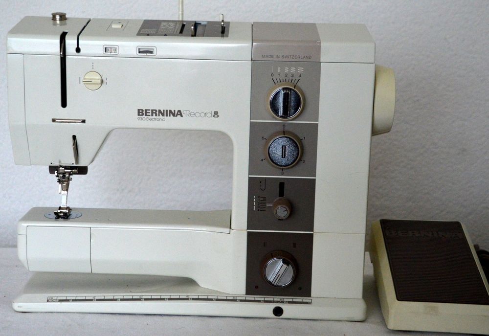 Bernina Record 930 electronic Nähmaschine / machine à coudre (Gebraucht ...