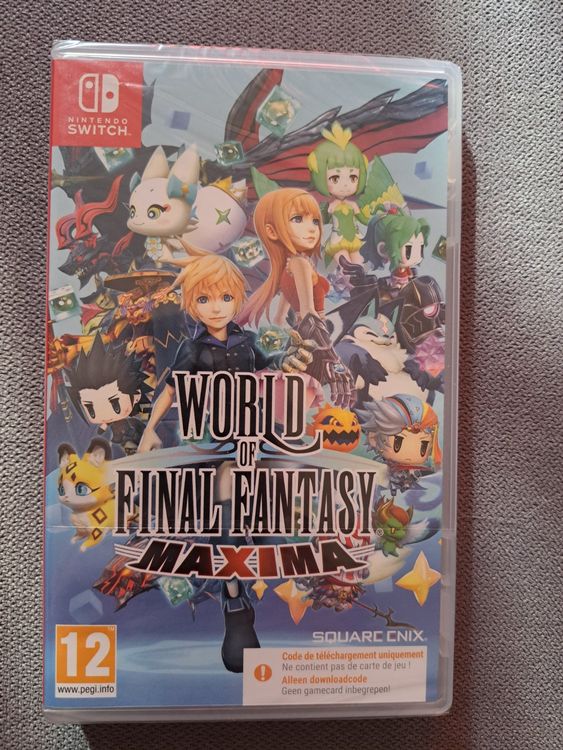 World of Final Fantasy Maxima Switch CODE ONLY Neuf / Neu (Neu und ...