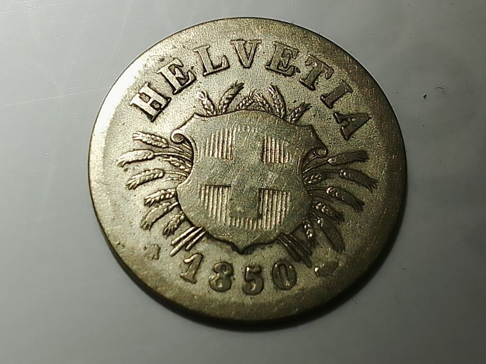Pièce 5 centimes 1850 helvetia Rare | Kaufen auf Ricardo