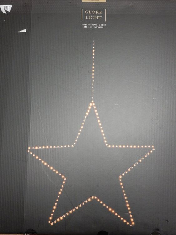 Weihnachtsbeleuchtung 'grosser Stern' NEU Angel Star Deko (Neu und ...