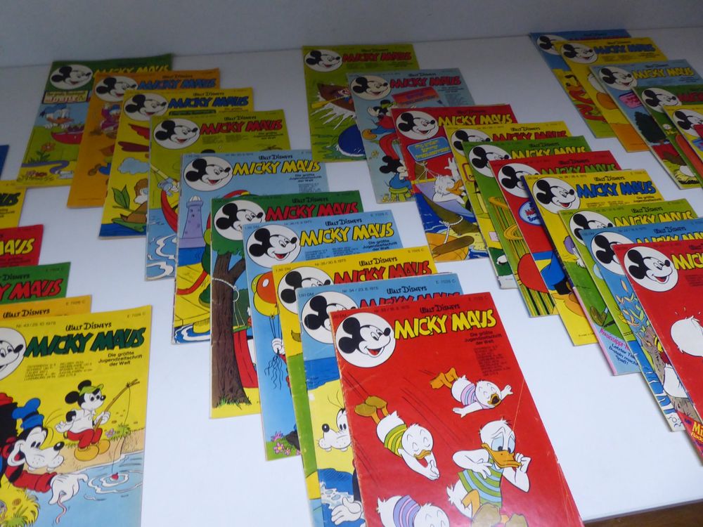 Micky Maus Jahrgang 1975 komplett Nr. 1-52 (Gebraucht) in Leuggern für ...
