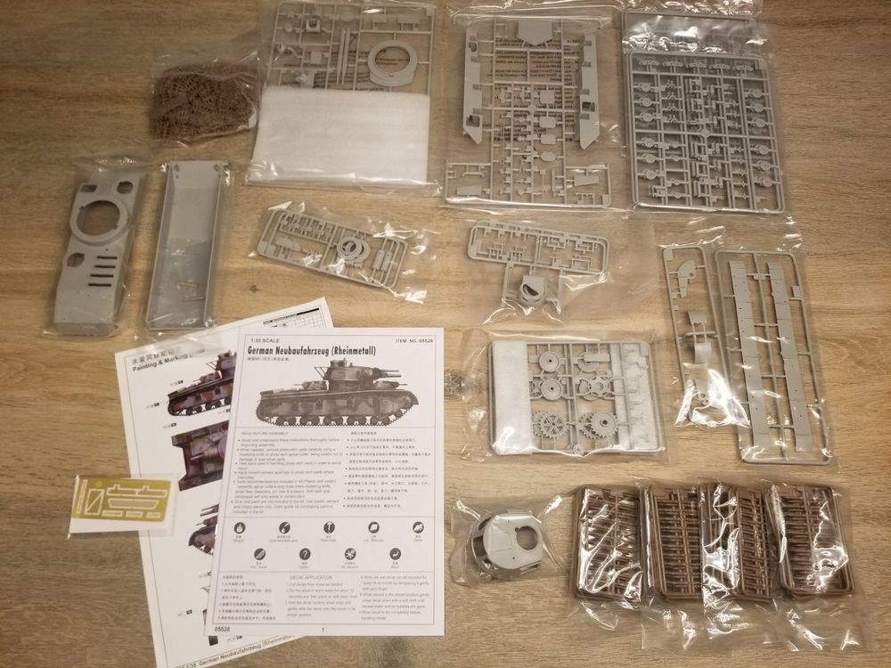 Trumpeter 05528 German Neubaufahrzeug Rheinmetall | Acheter sur Ricardo