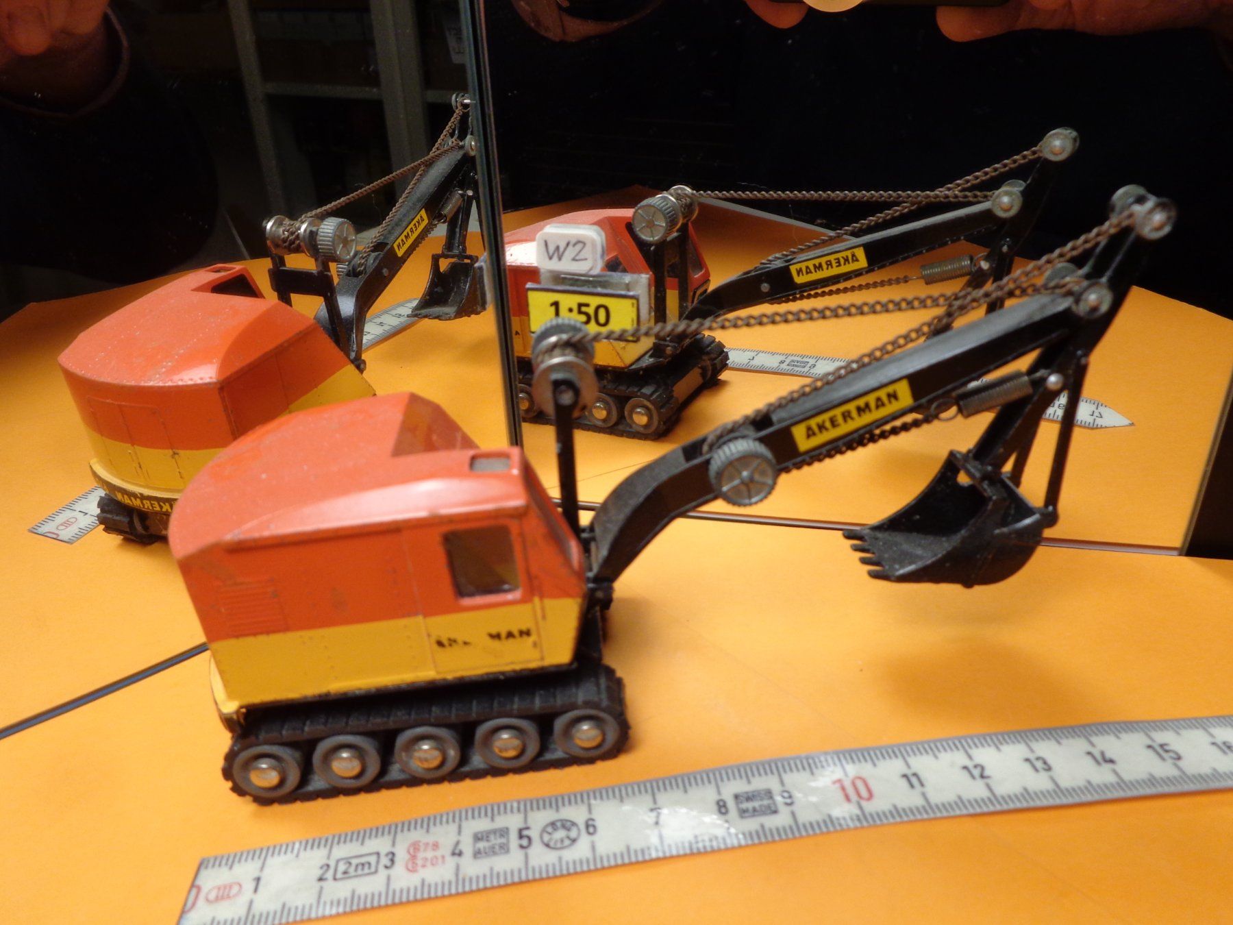 Ackermann Bagger 1:43 (ohne Box) Tekno DK W2 (Gebraucht) in Oftringen ...