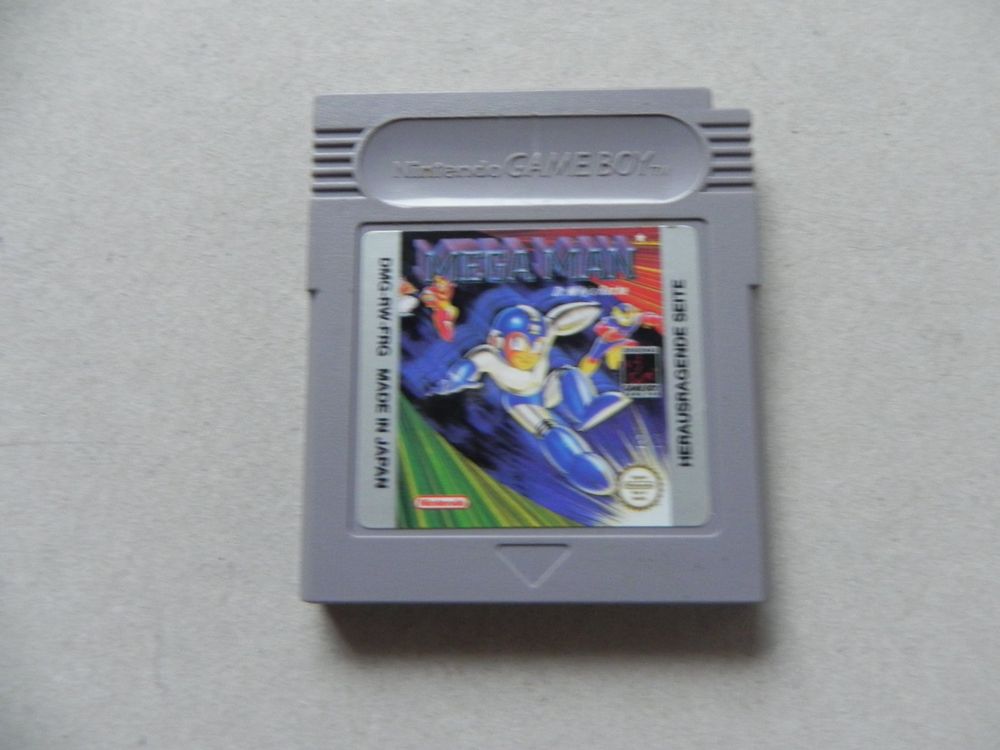Nintendo Gameboy Game Boy Spiel Megaman Mega Man (Gebraucht) in Siebnen ...