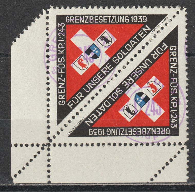 Grenztruppen Nr. 156a/1 o (Gebraucht) in Siebnen für CHF 1.5 – mit Lieferung auf Ricardo kaufen