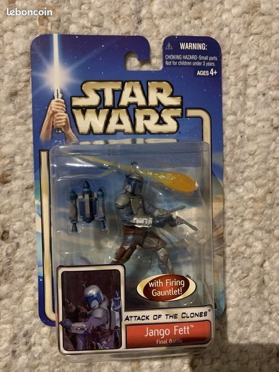 Star Wars Saga AOTC 2002 - Jango Fett Final Battle (Neuf avec emballage ...