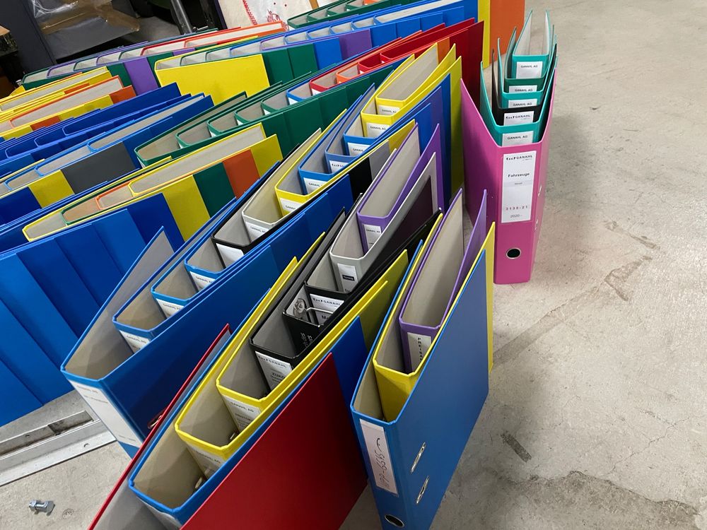 Lot Bundesordner: 120 Ordner ab 1.— !!! (für alle zusammen) | Kaufen ...