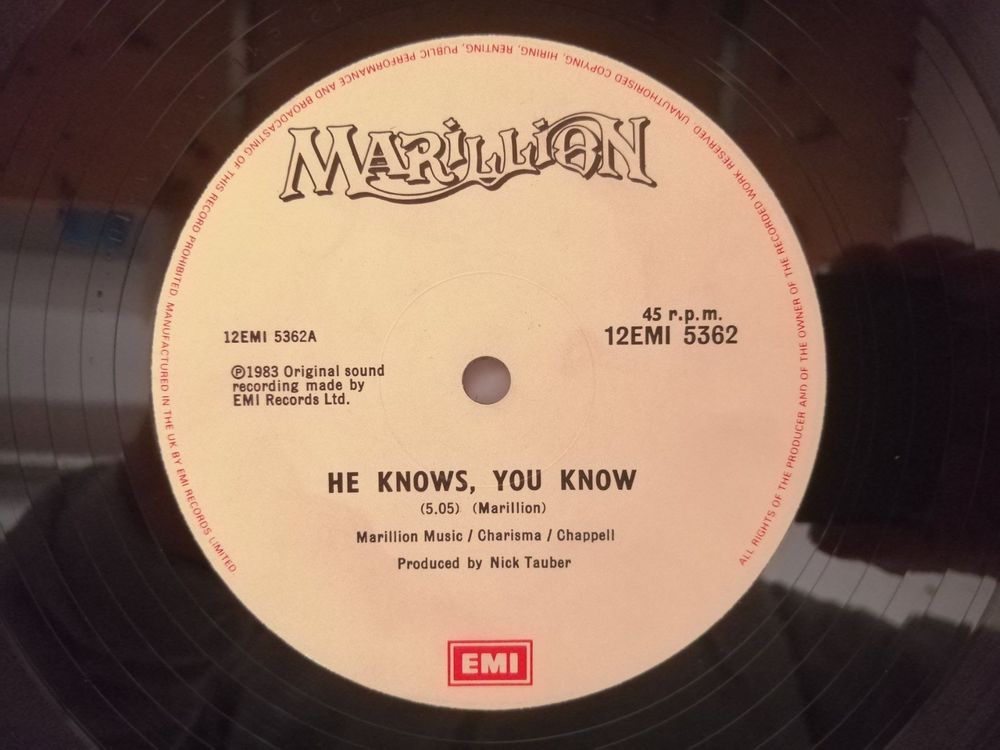 Marillion – He Knows You Know (Vinyl) | Kaufen auf Ricardo