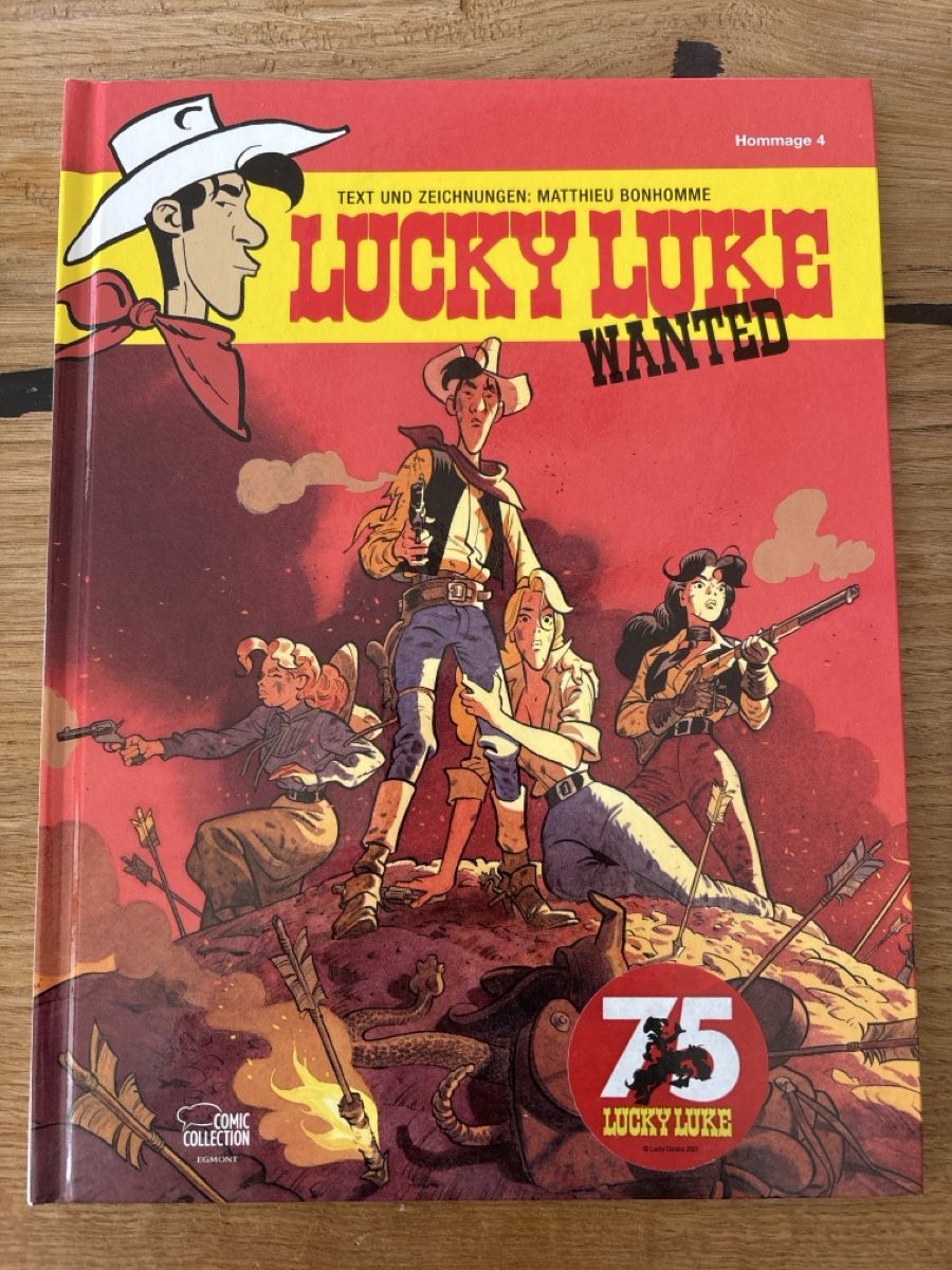 Lucky Luke Hommage 4: Wanted Comic Album, Top Zustand! (55) (Gebraucht ...