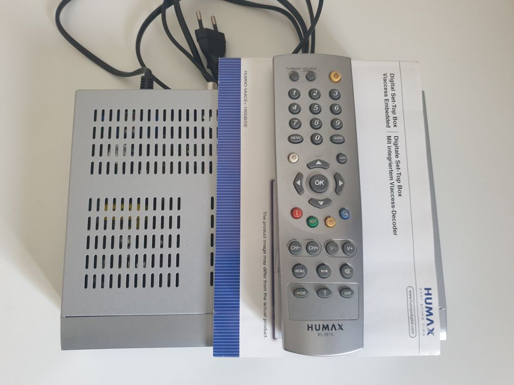 Receiver: Digital Set-top Box (HUMAX / VA-ACE+) (Gebraucht) in ...