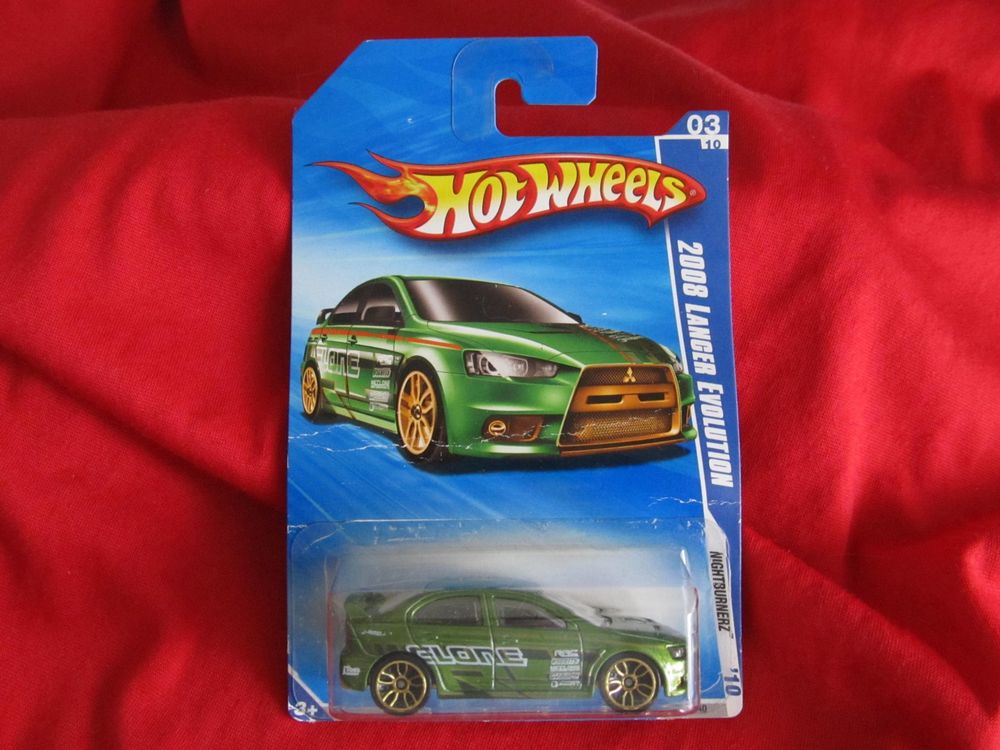 8) 2008 Mitsubishi Lancer Evolution, Hot Wheels (Neu und ...