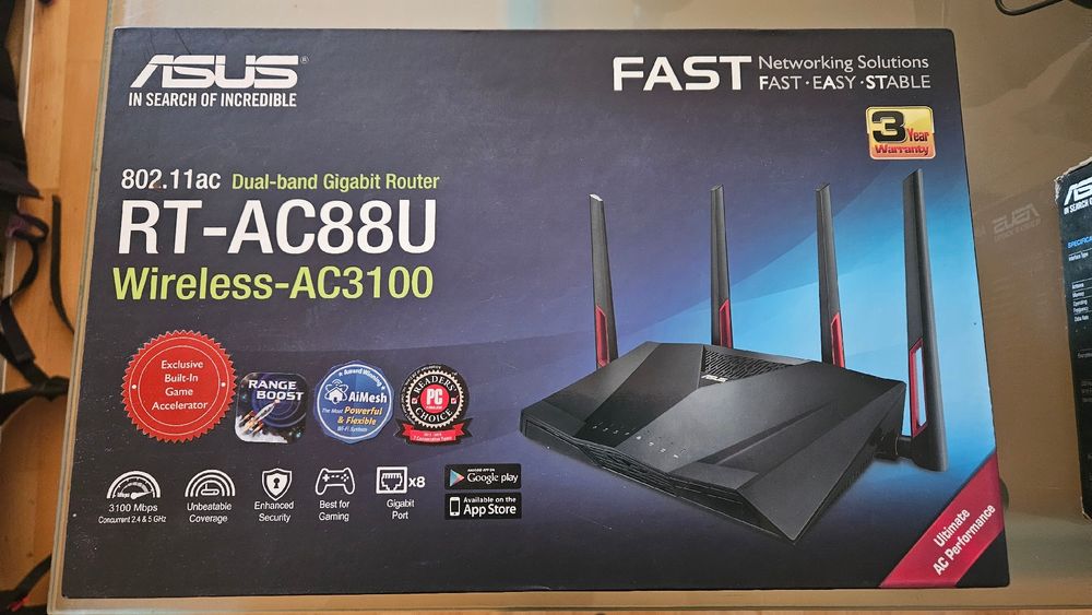 Asus RT-AC88U Wireless AC3100 Router (Gebraucht) in Fehraltorf für CHF ...
