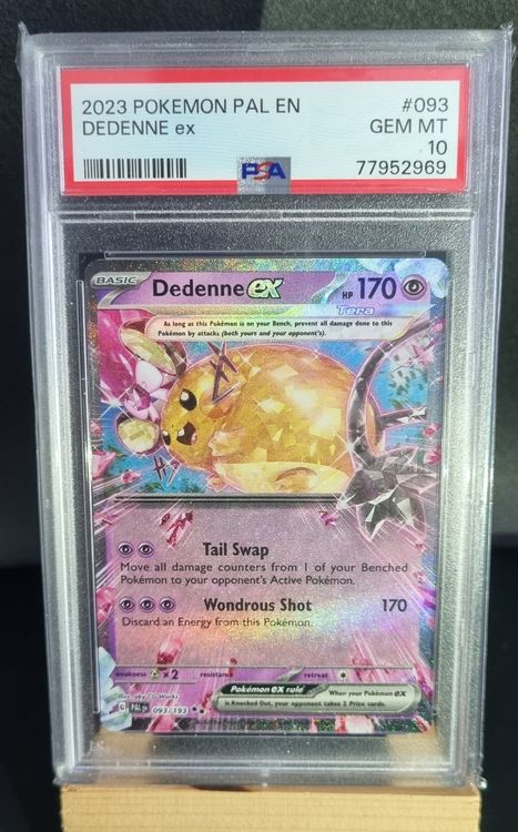 PSA 10 / Dedenne ex / 2023 Pokemon Paldea evolved / GEM MINT (Gebraucht ...