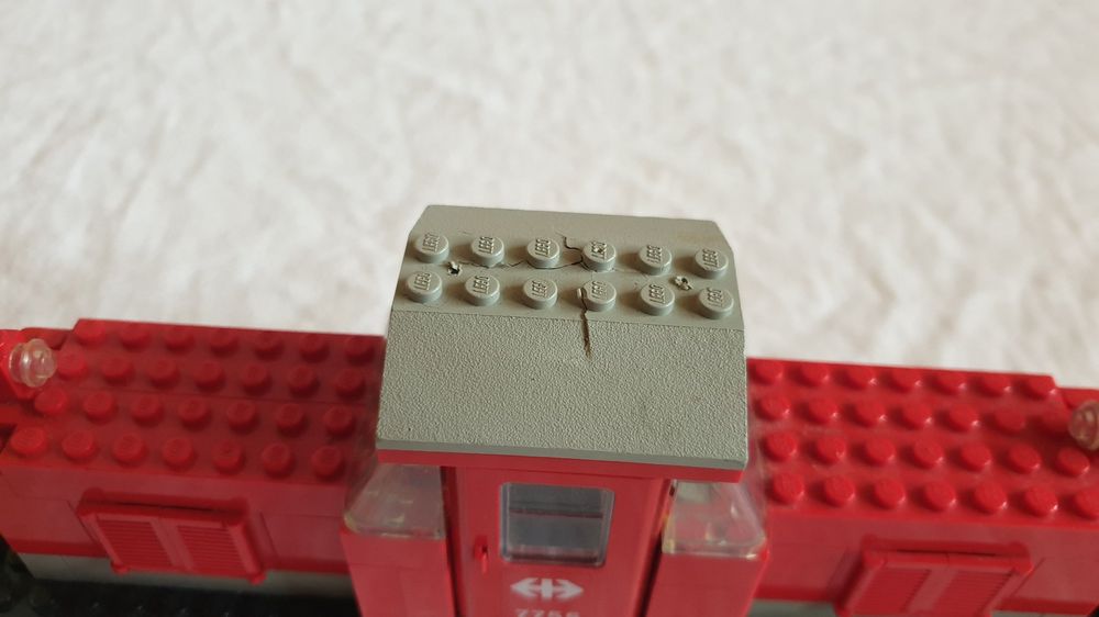 LEGO Eisenbahn 12V Güterlok 7755 80er system Lok (Gebraucht) in ...