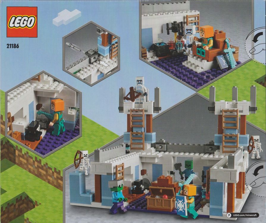 LEGO MINECRAFT 21186 THE ICE CASTLE new (Neu und originalverpackt) in ...