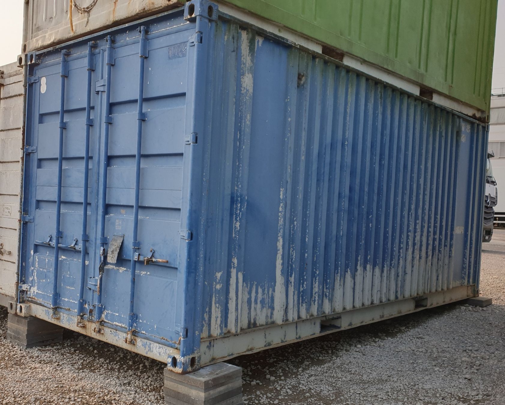 Container Materialcontainer 20 Fuss Baucontainer (Gebraucht) in ...