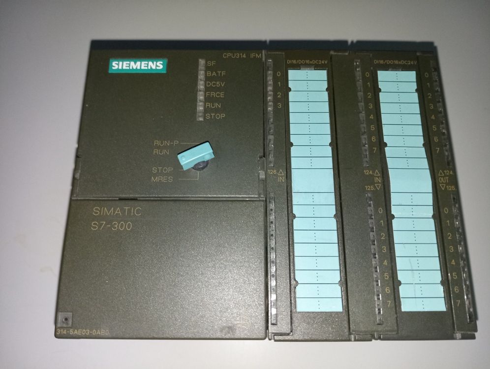 Siemens SIMATIC S7-300 CPU 314 IFM / 6ES7314-5AE01-0AB0 | Kaufen auf ...